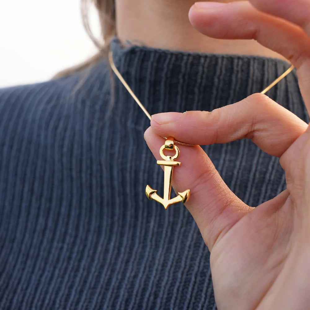 Anker Eckig - Gold– KüstenGut - Borkum